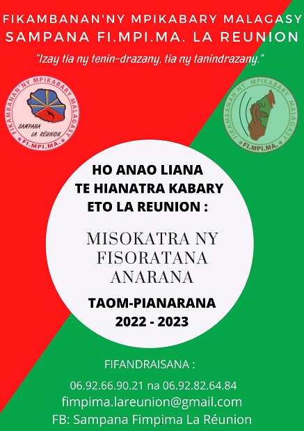 SAMPANA FI.MPI.MA. LA REUNION misokatra ny fisoratana anarana amin’ny ...